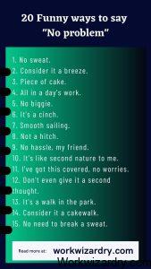 How To Say No Problem Professionally? (160 Examples, Synonyms, Meaning ...