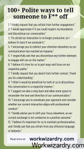How to tell someone off in a professional way? (125 Example phrases for ...