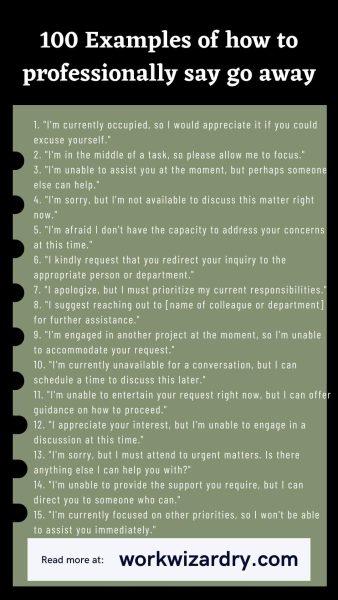 How To Tell Someone Off In A Professional Way? (125 Example Phrases For ...