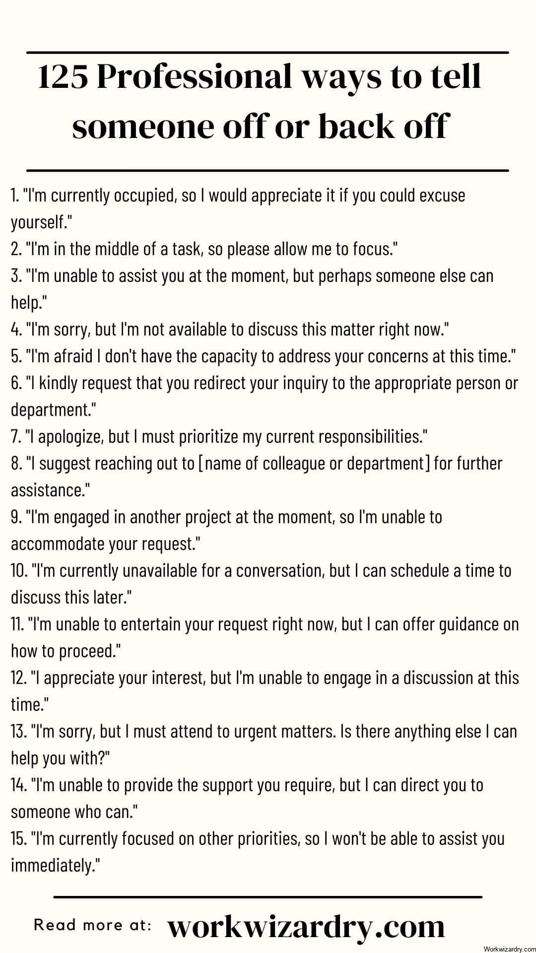 How To Tell Someone Off In A Professional Way? (125 Example Phrases For ...