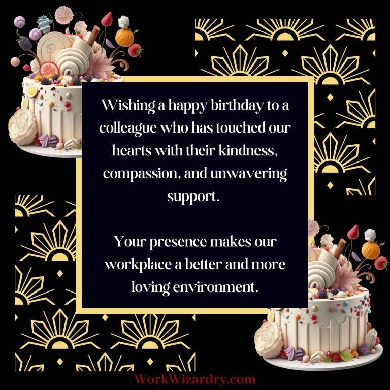 150+ Employee Birthday Messages From Boss, Company, HR And Colleagues ...