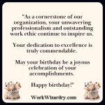 150+ Employee Birthday Messages From Boss, Company, HR And Colleagues ...