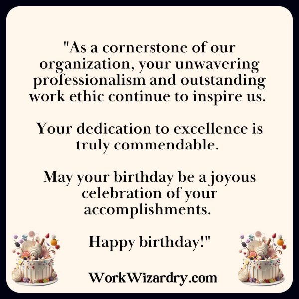 150+ Employee Birthday Messages From Boss, Company, HR And Colleagues ...