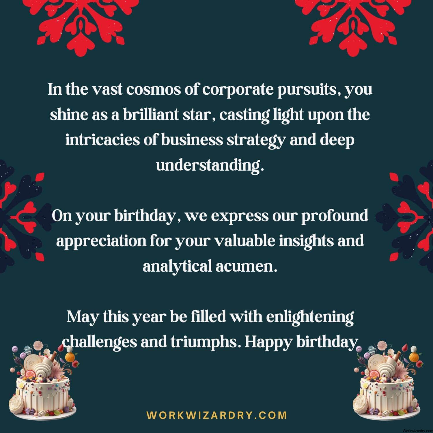 115 Corporate Birthday wishes for employees (#88 is Epic) - Work Wizardry