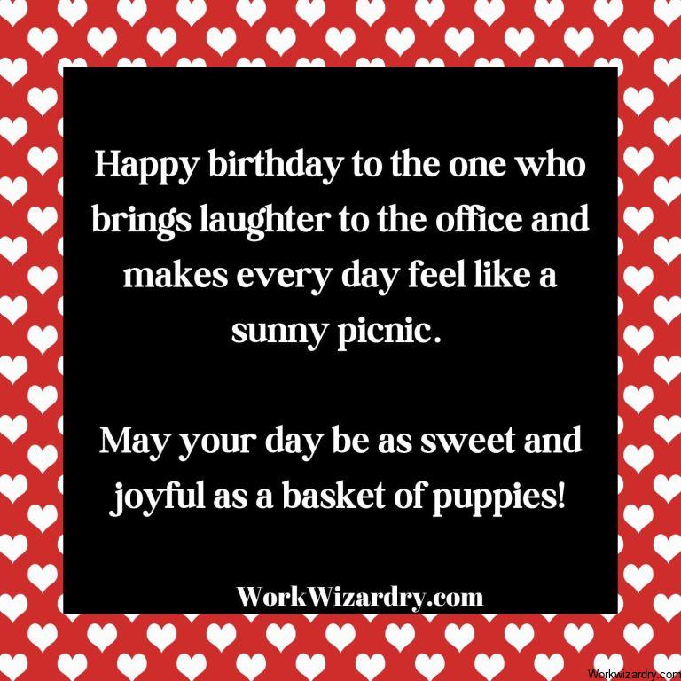 150+ Employee Birthday Messages from Boss, Company, HR and Colleagues (From professional to ...