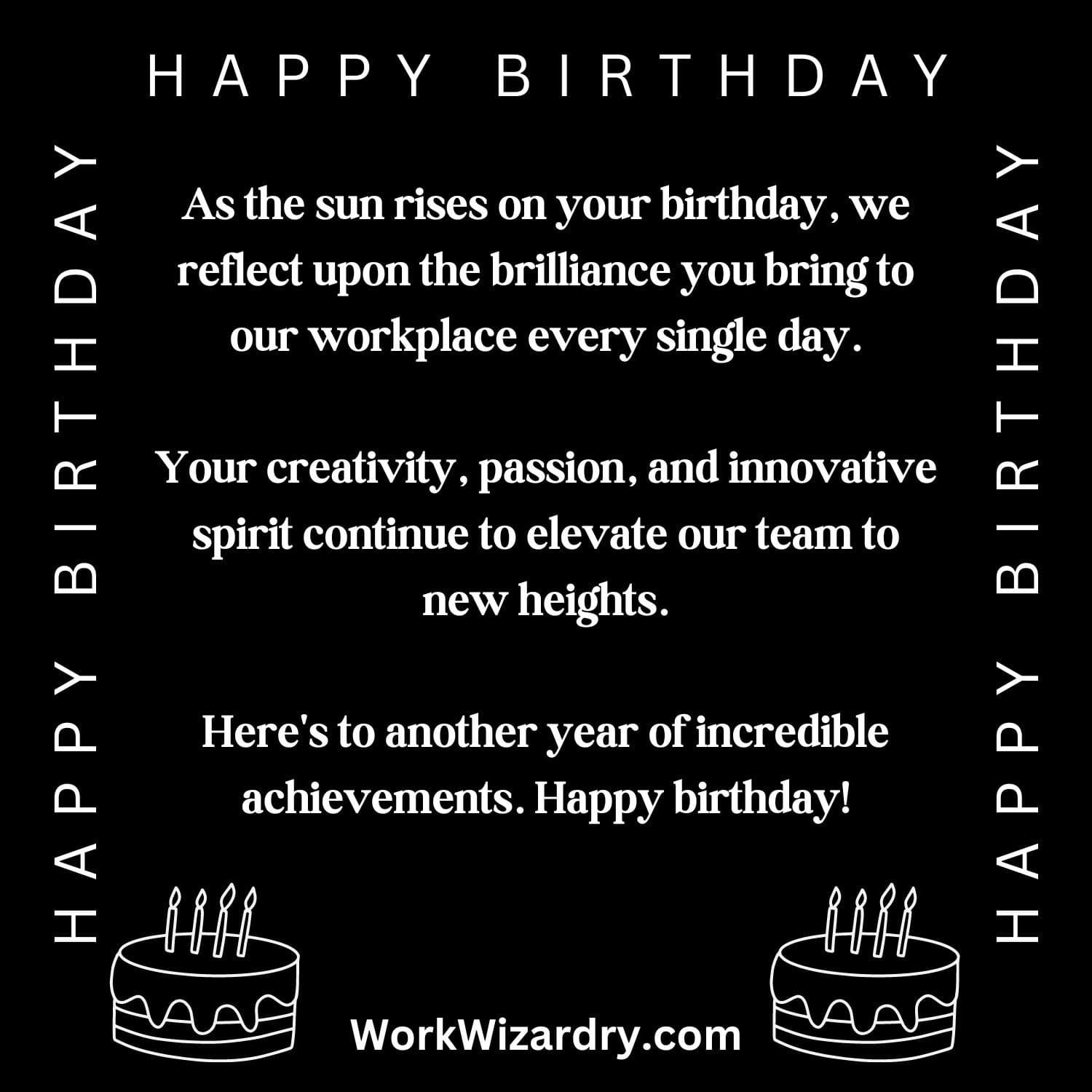 These 50 Birthday Greetings For Employees Will Leave You Speechless ...