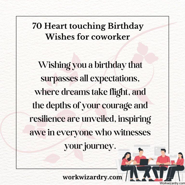 70 Emotional Birthday Wishes For Office Colleague, Boss, Coworker ...