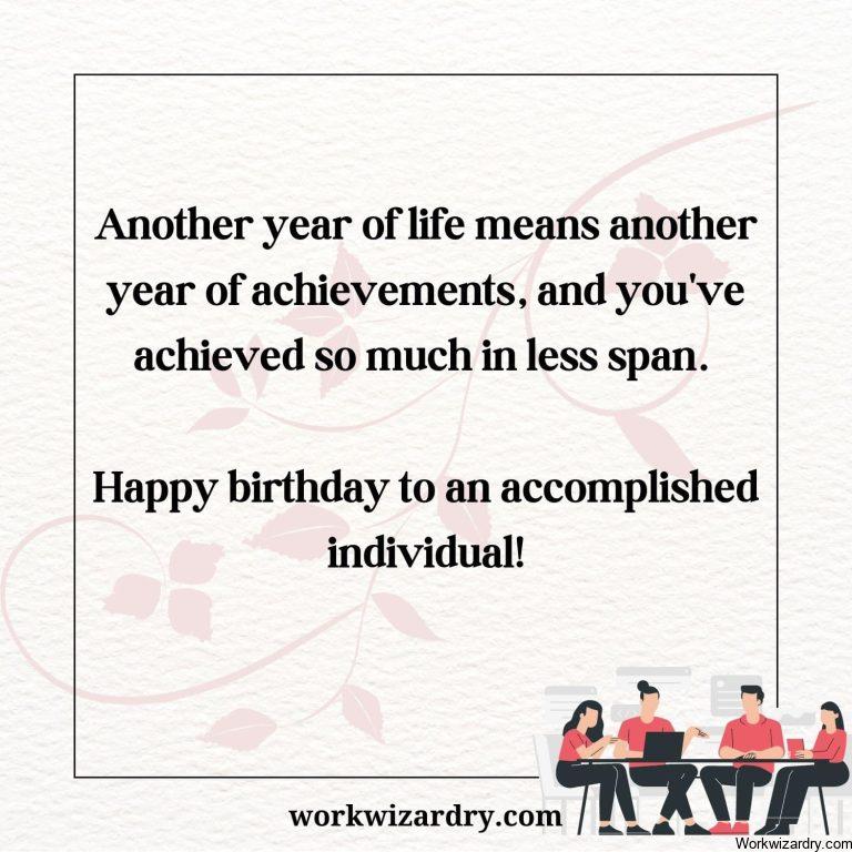 108 Employee Birthday Wishes (2023 Edition) - Work Wizardry