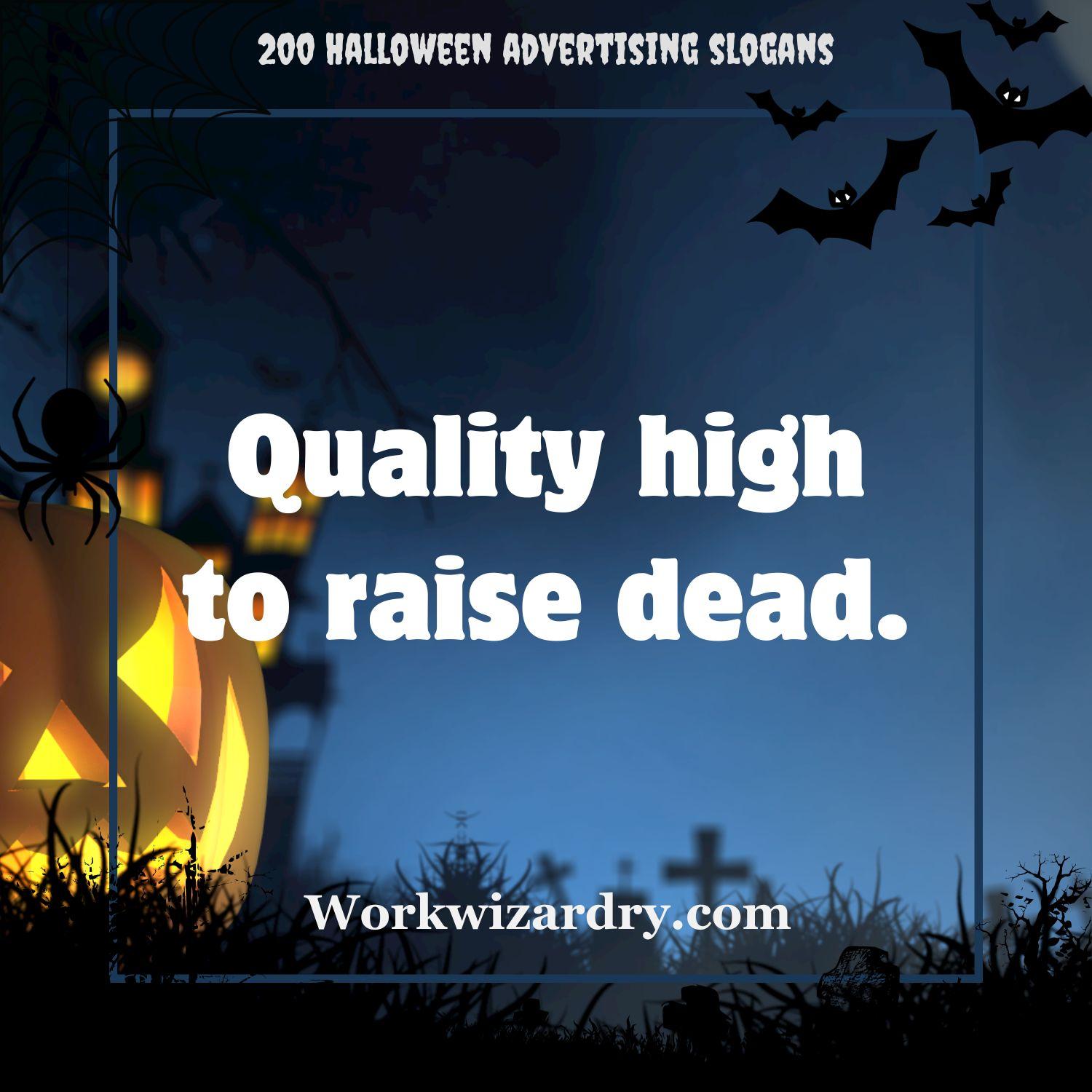 200 Halloween Advertising Slogans To Haunt Your Potential Customers ...