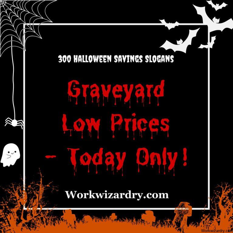 300 Halloween Savings Slogans For Sales To Elevate Your Marketing Game ...