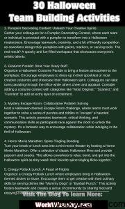 30 Halloween Team Building Activities For The Workplace (Virtual and ...
