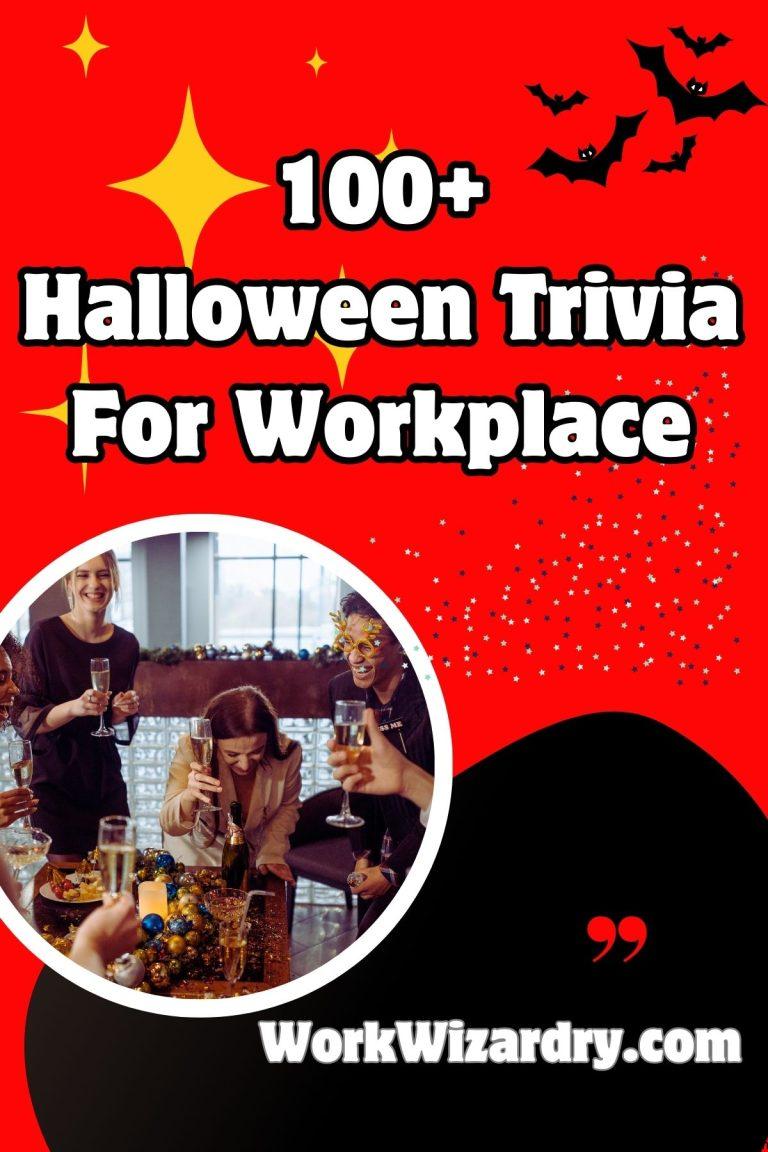 100+ Halloween Trivia Questions For Work coworkers, Employees, Team ...