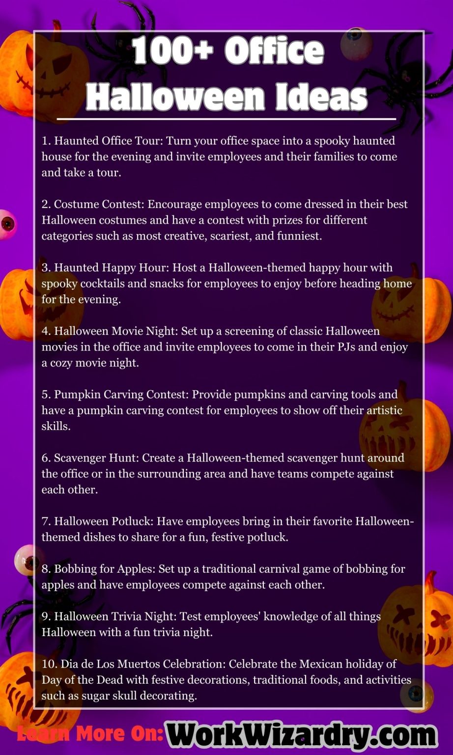 100+ Office Halloween Ideas To Celebrate At The Workplace [2024] - Work ...