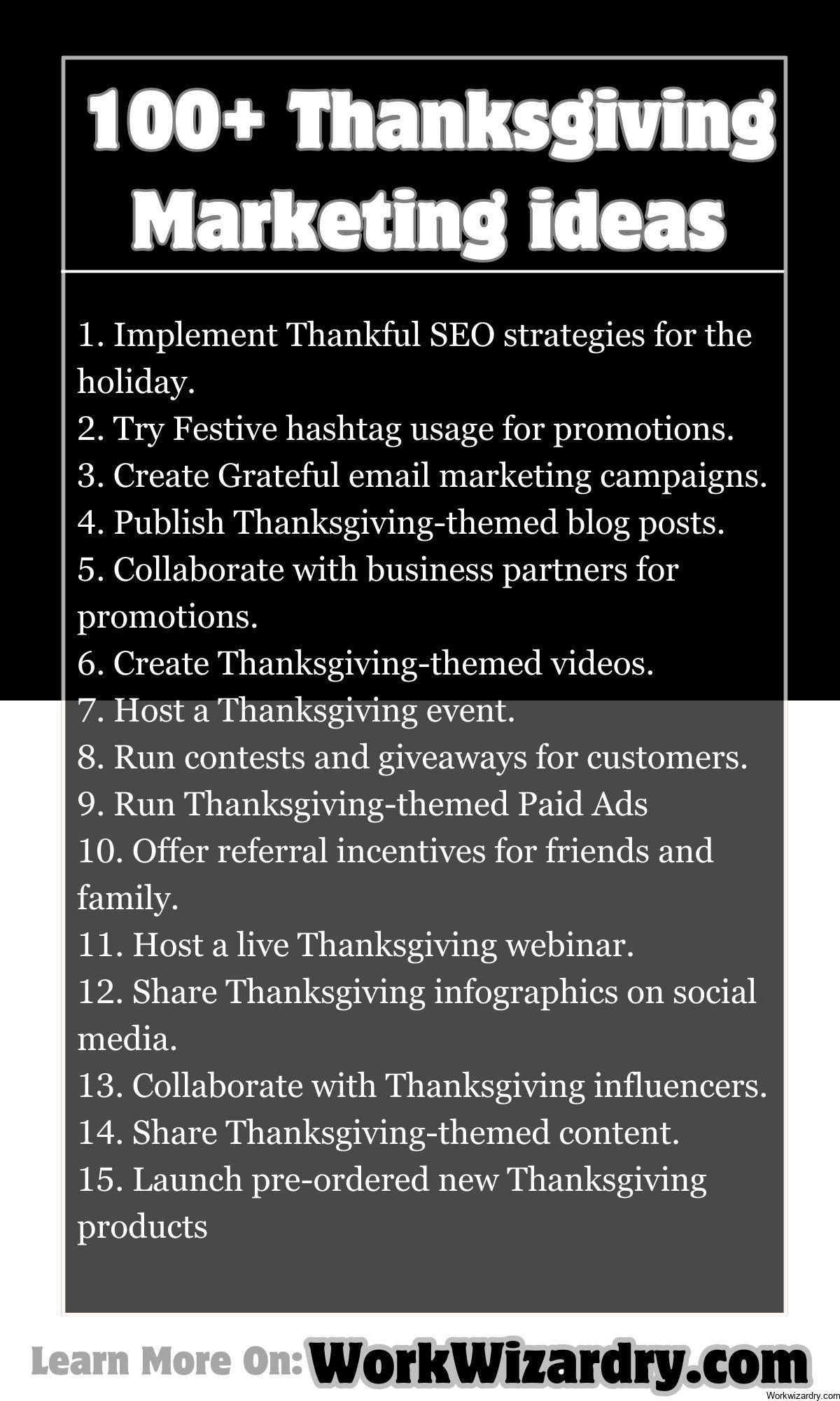 100+ Thanksgiving Marketing Ideas That Transform Browsers Into Buyers ...
