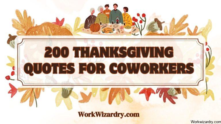 200 Fun Thanksgiving Quotes For Coworkers that Inspire and bring ...