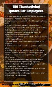 200 Thanksgiving Quotes For Employees To Appreciate And Uplift Their ...
