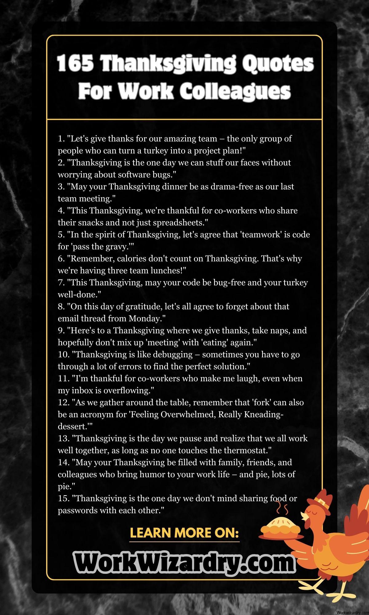 160+ Thanksgiving Quotes For Work To Fuel Your Workplace Gratitude ...