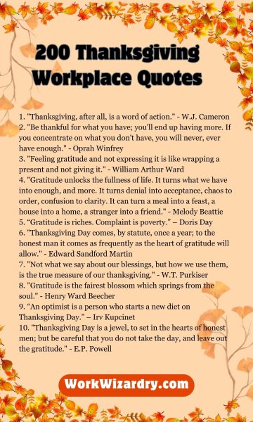 160+ Thanksgiving Quotes For Work To Fuel Your Workplace Gratitude ...