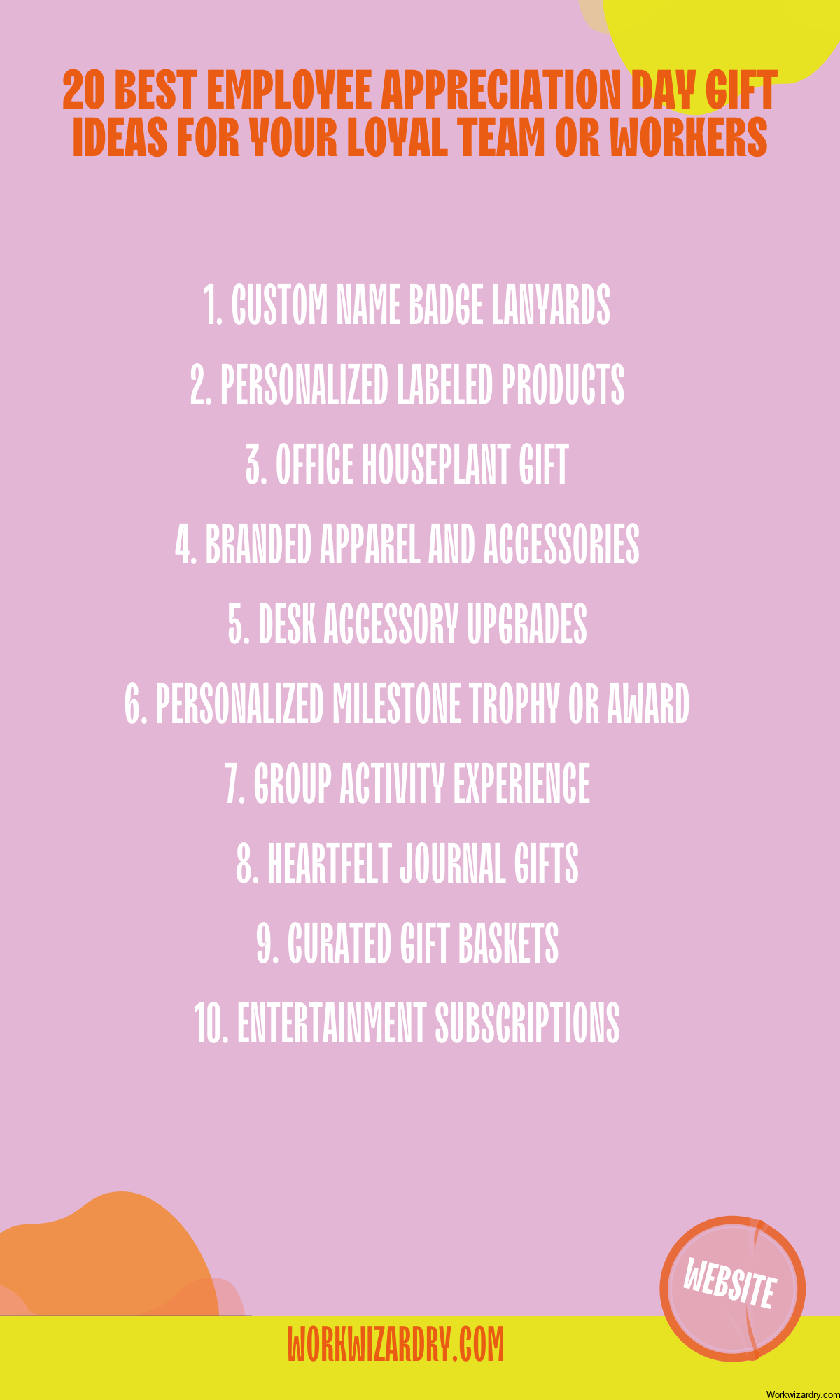 20 Best Employee Appreciation Day Gift Ideas For Your Loyal Team Or ...