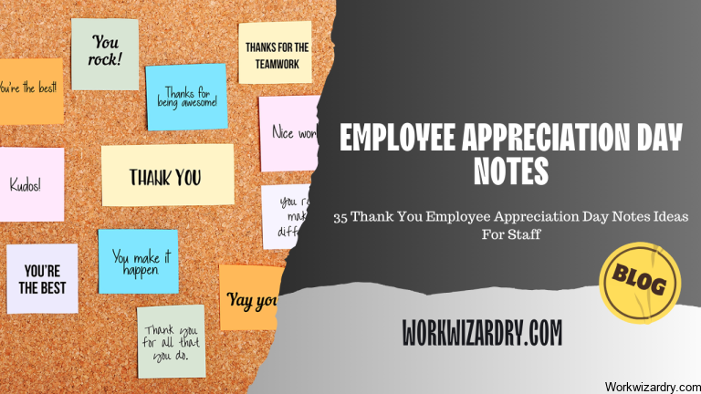 35 Plus Thank You Employee Appreciation Day Notes Ideas For Staff ...