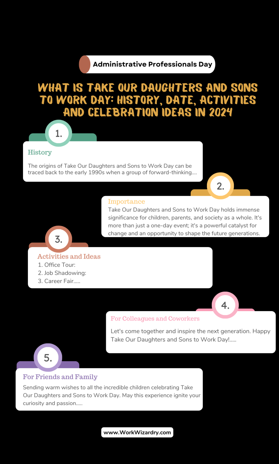 What Is Take Our Daughters And Sons To Work Day: History, Date ...
