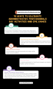 40 Ways To Celebrate Administrative Professionals Day Activities And ...