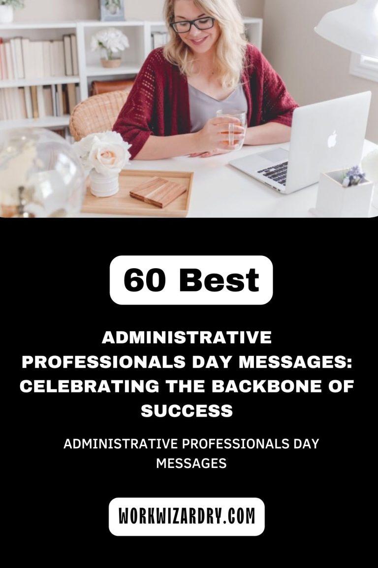 Administrative Professionals Day Messages: Celebrating The Backbone Of ...