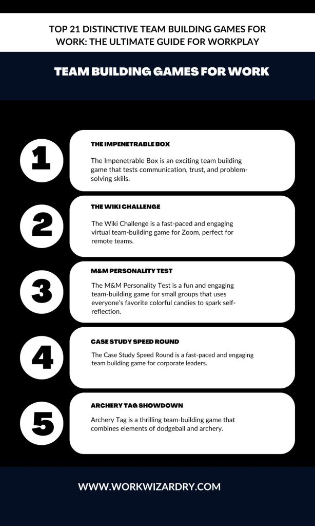 Top 21 Distinctive Team Building Games For Work: The Ultimate Guide For ...