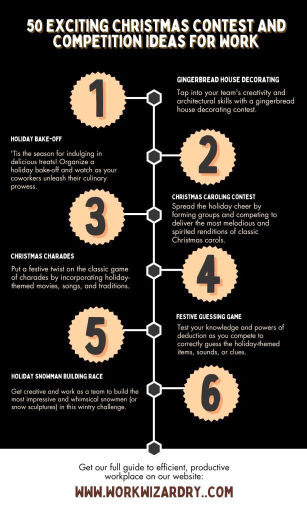 50 Exciting Christmas Contest Ideas For Work - Work Wizardry
