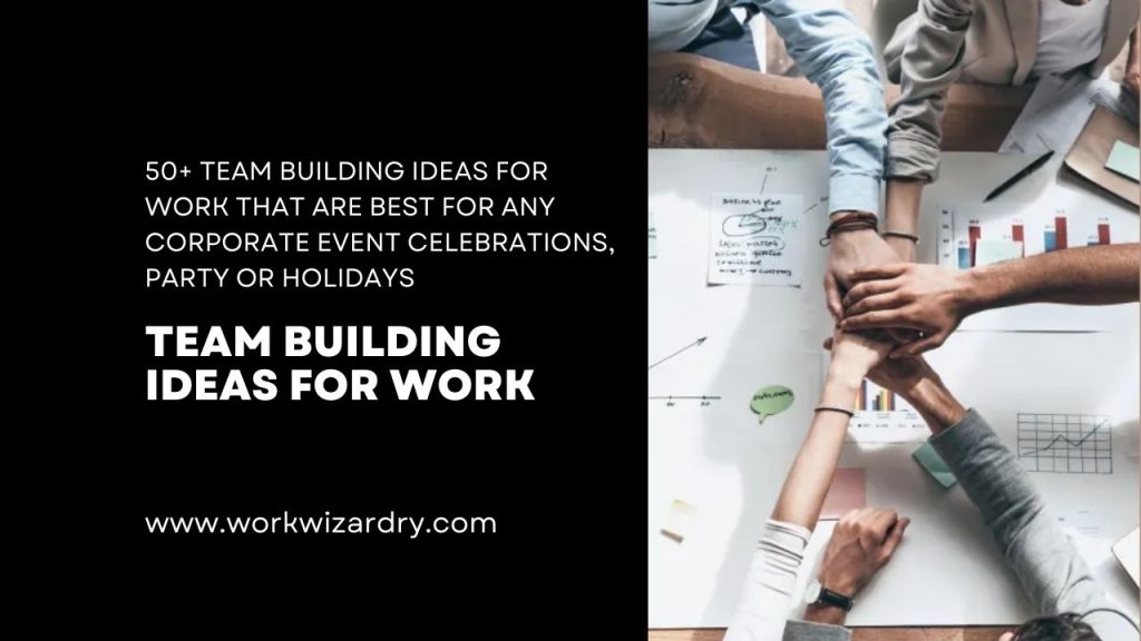 50+ Team Building Ideas For Work That Are Best For Any Corporate Event ...