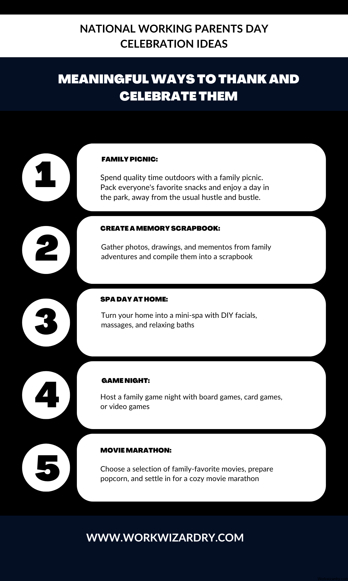 National Working Parents Day Celebration Ideas